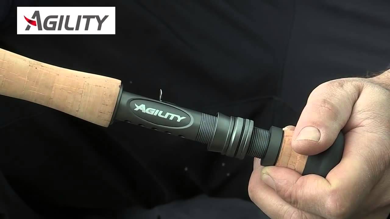 Shakespeare Agility Rise Fly Rods - YouTube
