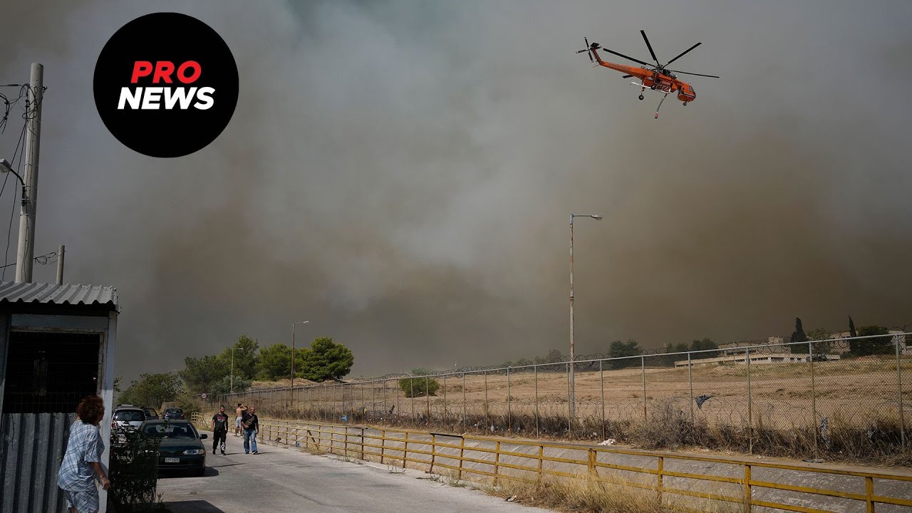 ΓΕΕΘΑ: «Δεν κινδύνευσε από τη φωτιά το στρατόπεδο “Καποτά”» - YouTube