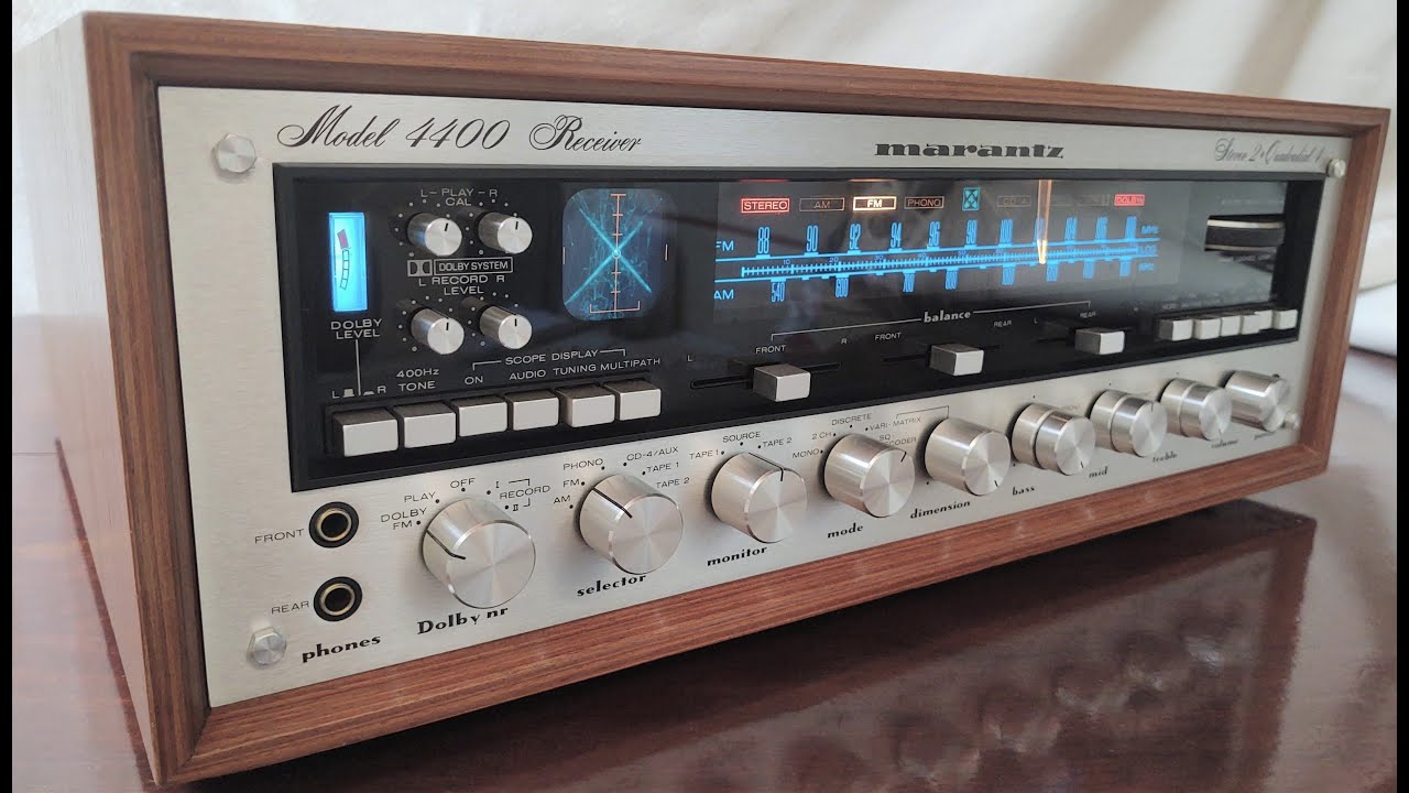 Marantz 4400, Test Video of your Oscilloscope, part 2. - YouTube