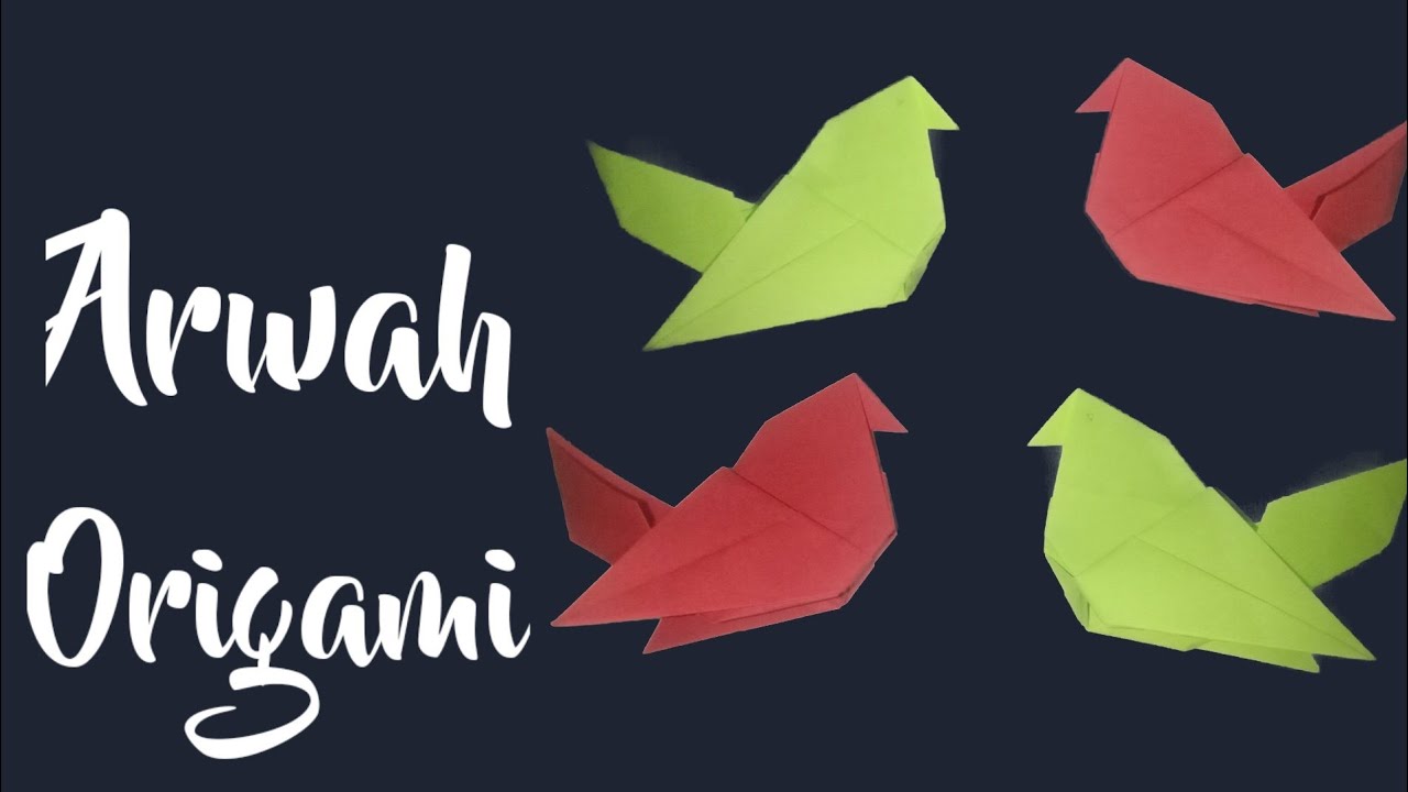Origami Bird || Simple Origami Bird || Easy Origami - YouTube