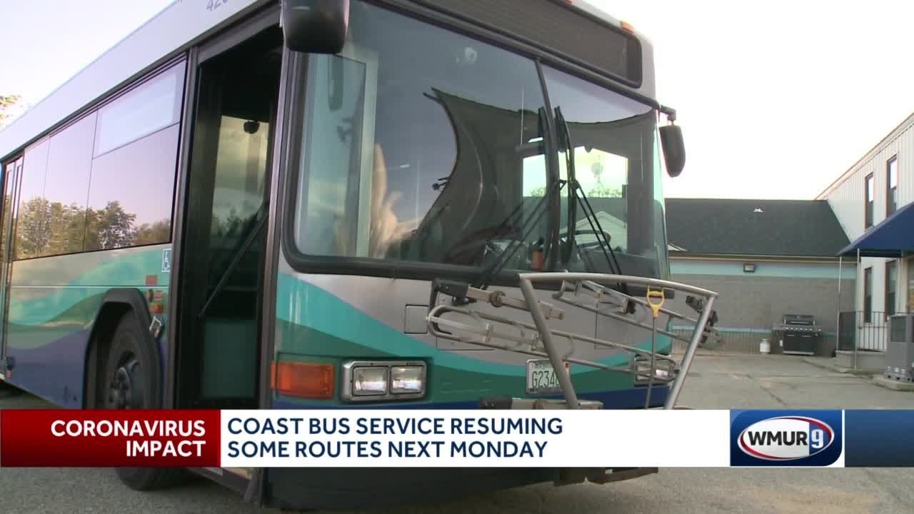 COAST bus service resuming some routes on May 11 - YouTube