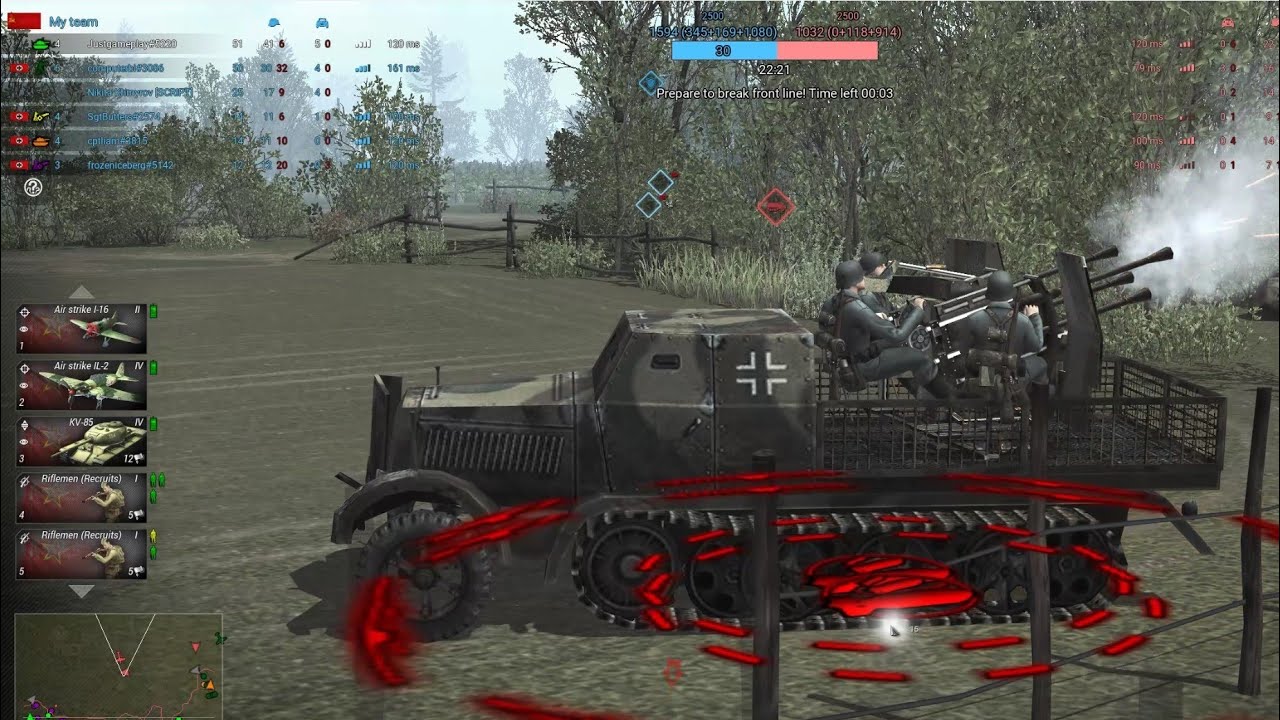 Men of War II: Arena Multiplayer Gameplay 5 vs 5 [ 1440p 60FPS ] - YouTube