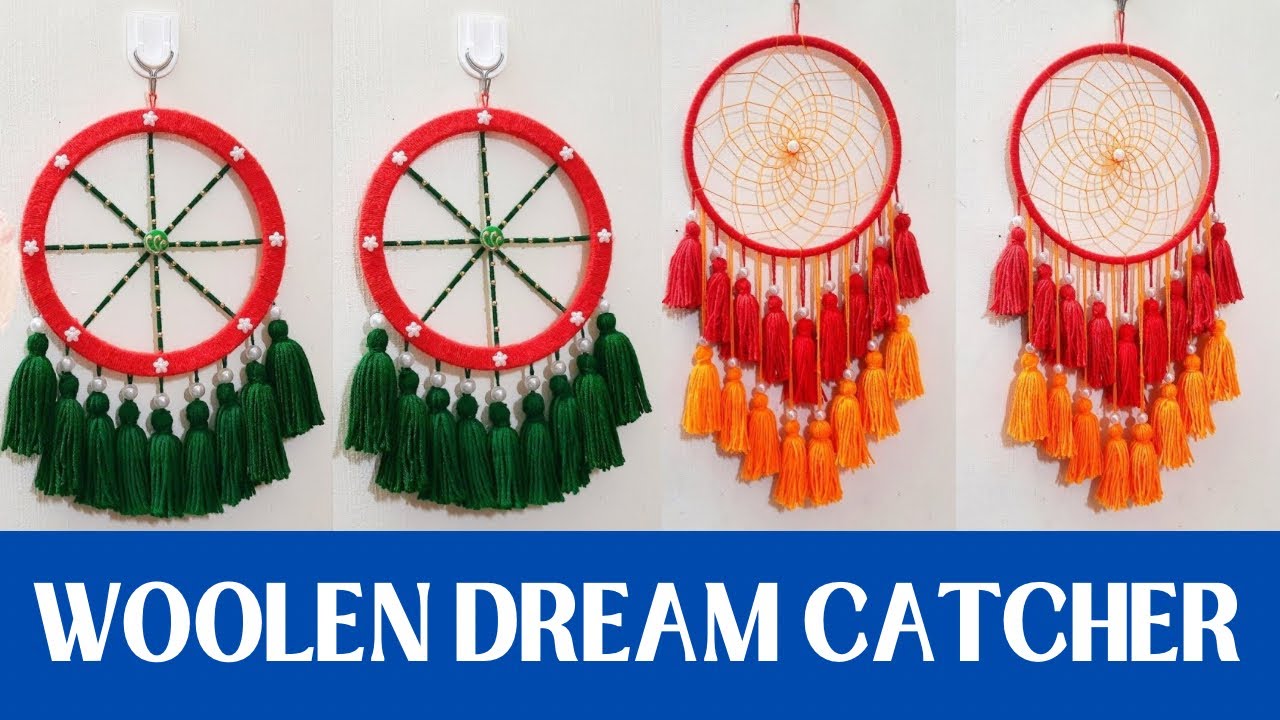 Dream Catcher | Wool Dream Catcher | Wool Crafts | How To Make Dream ...