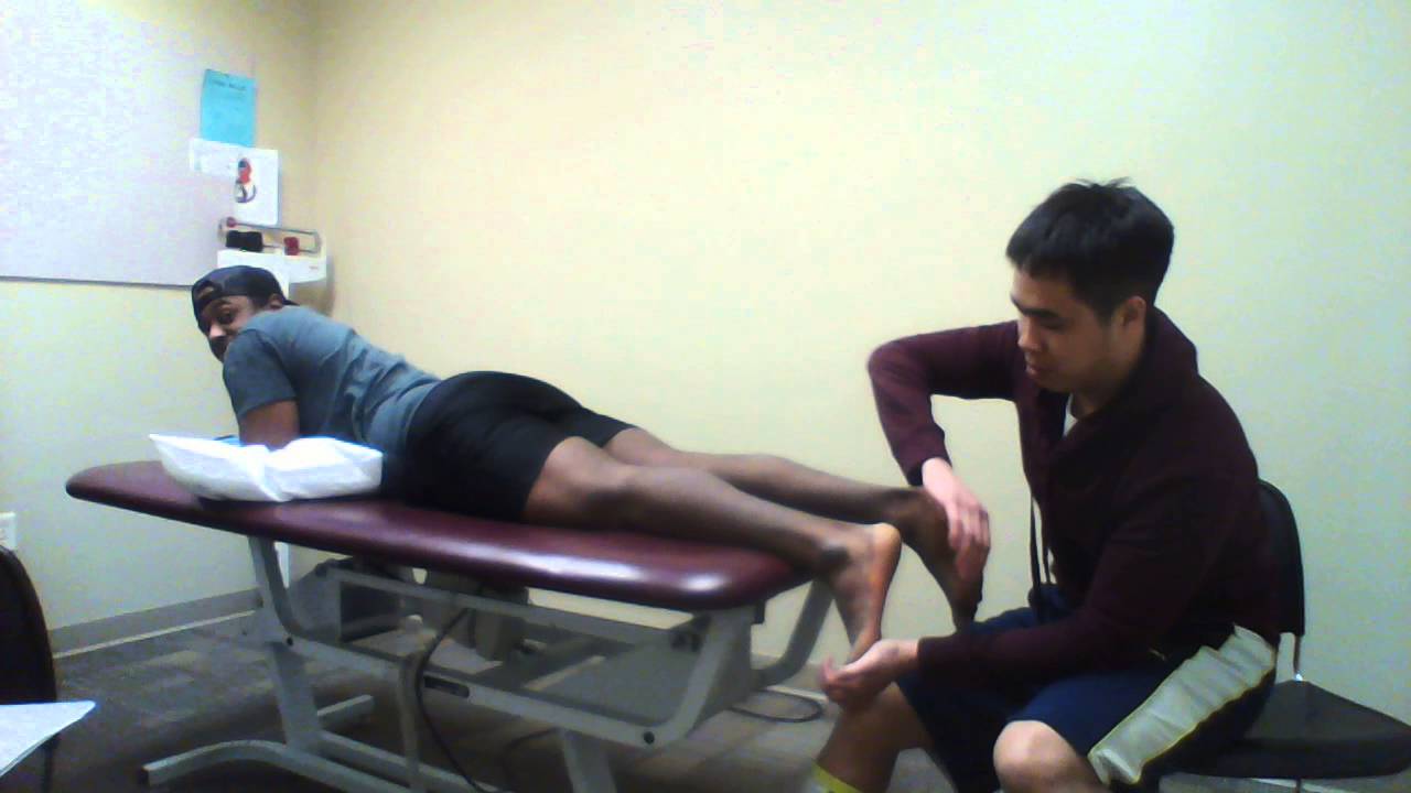 Ankle Tap Test - YouTube