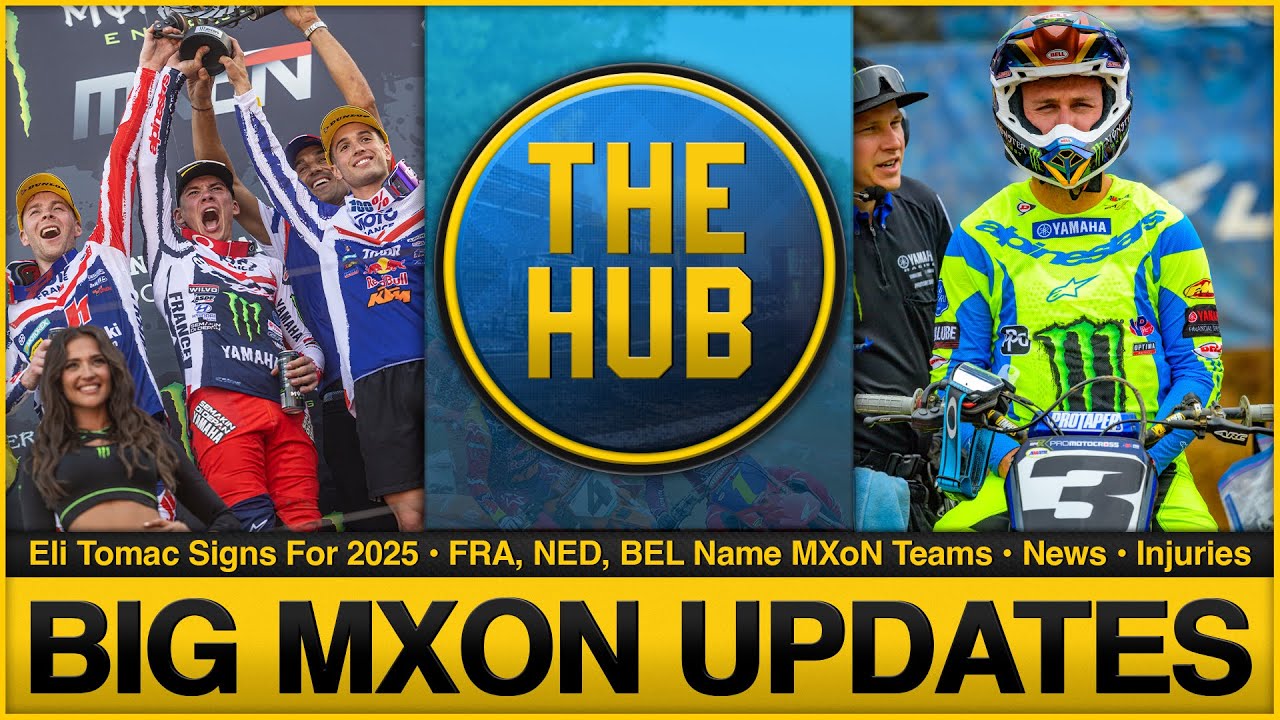 MXoN Team Updates • Eli Tomac's 2025 Deal • SMX Crunch Time | Motocross ...