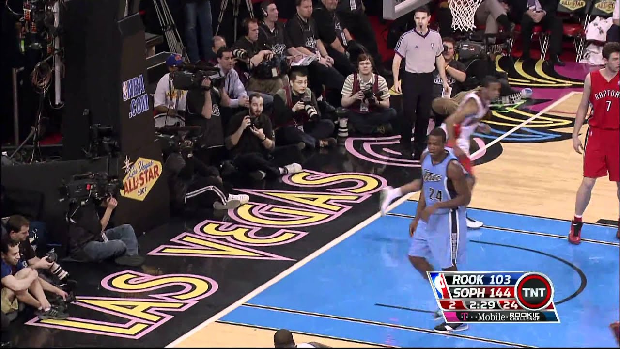 02-16-2007 - All Star Rookie Challenge - Chris Paul To Monta Ellis for ...