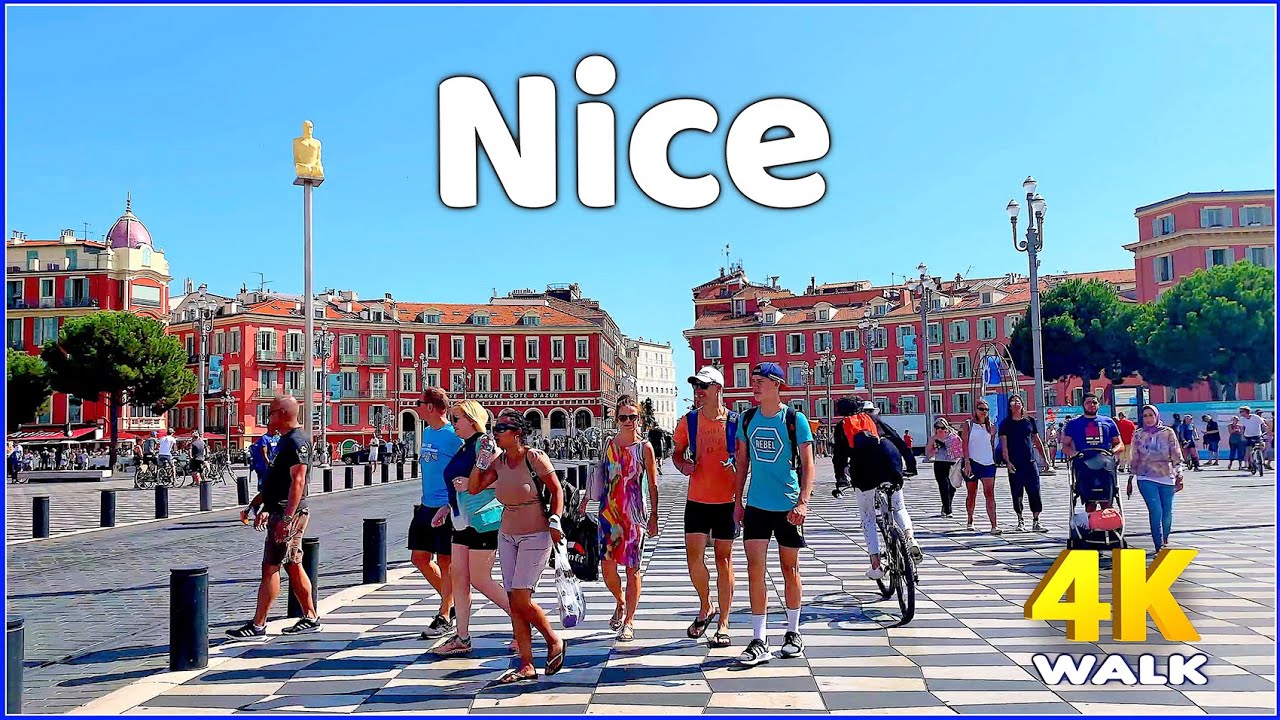【4K】𝐖𝐀𝐋𝐊 NICE 🇫🇷 FRANCE - VIDEO WALKING Travel channel !! - YouTube