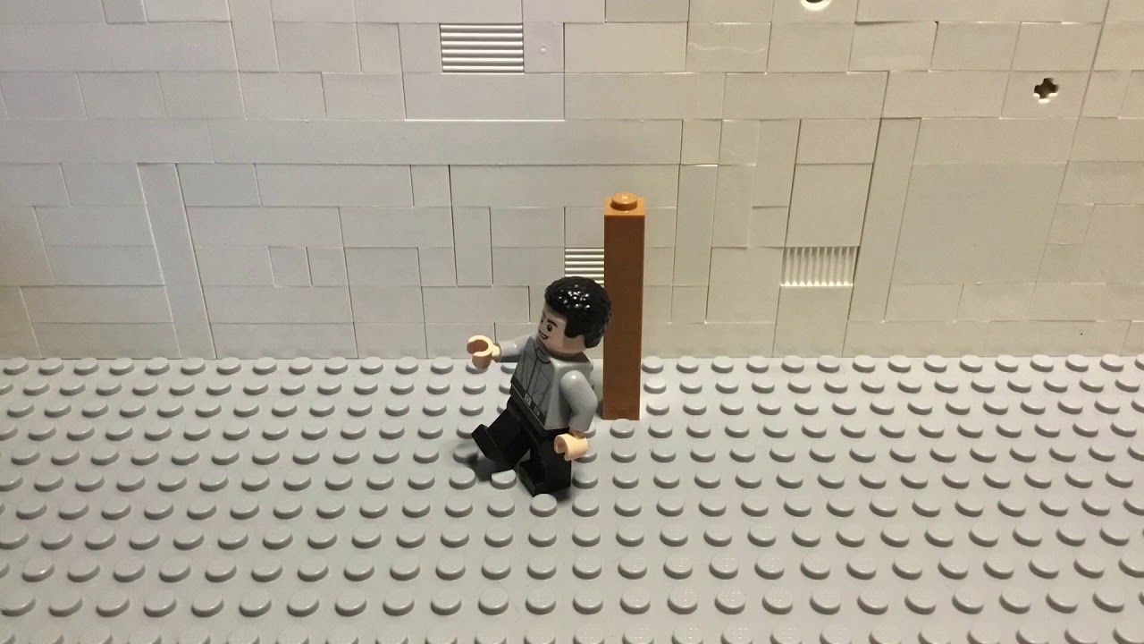 Lego man building - YouTube
