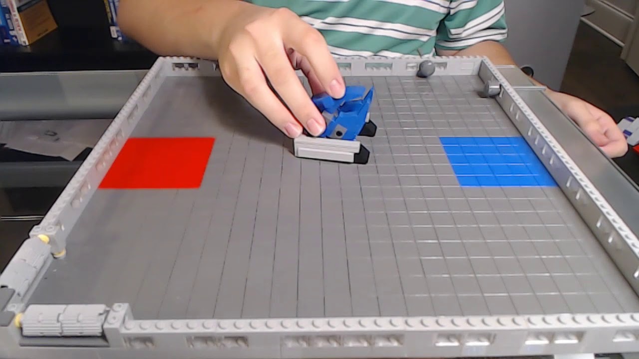 Lego Battlebots Overhaul vs Bombshell - YouTube