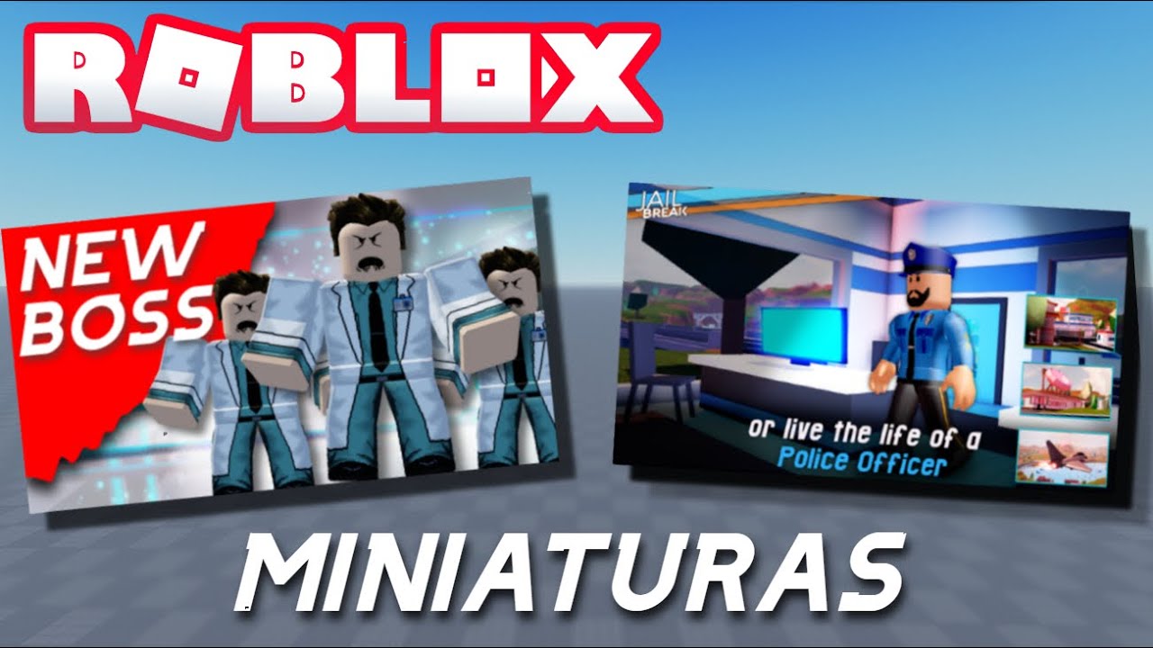 COMO HACER MINIATURAS PARA TU JUEGO DE ROBLOX - YouTube