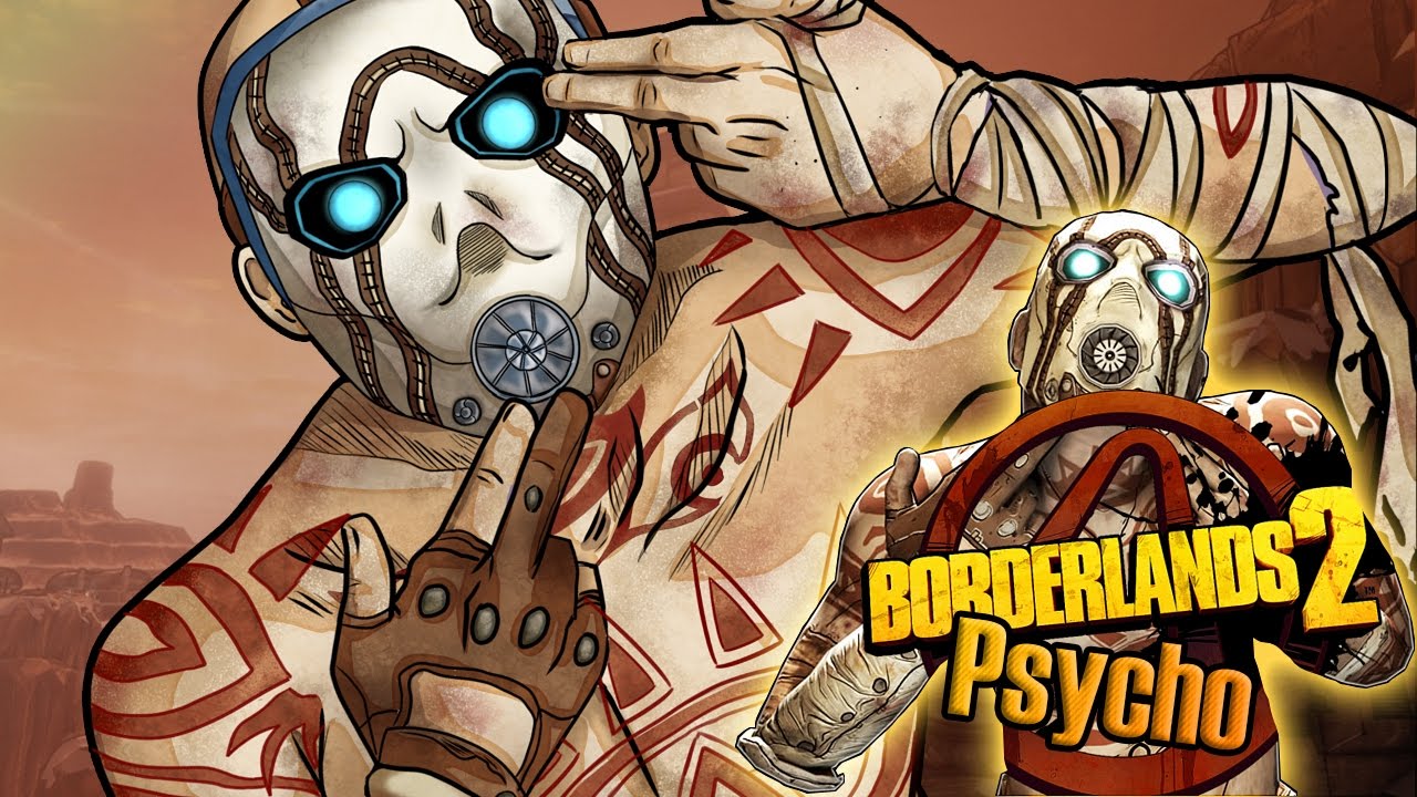 Borderlands 2 | Psycho (Speedpaint) - Paint Tool SAI - YouTube