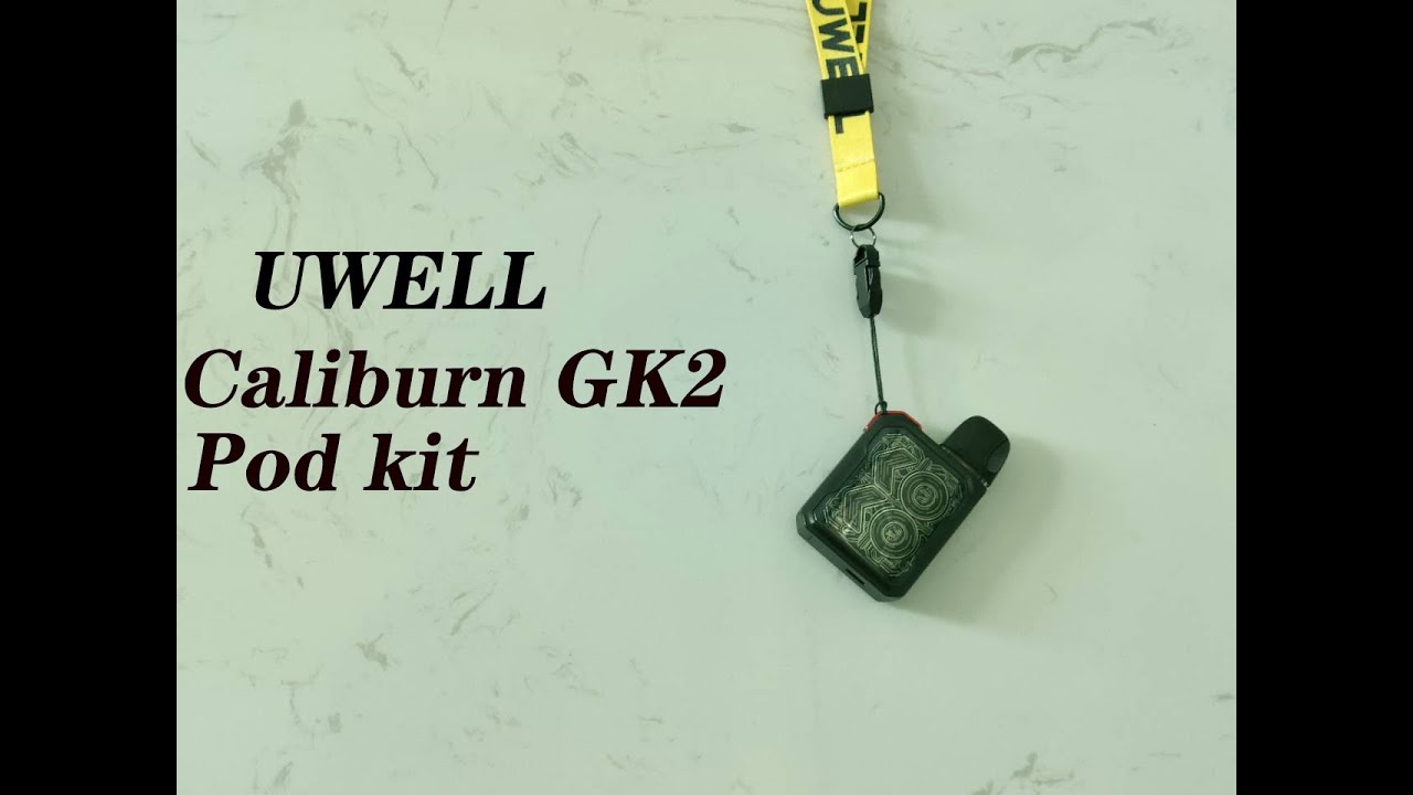 Uwell Caliburn GK2 18W Pod System Kit | Sourcemore - YouTube