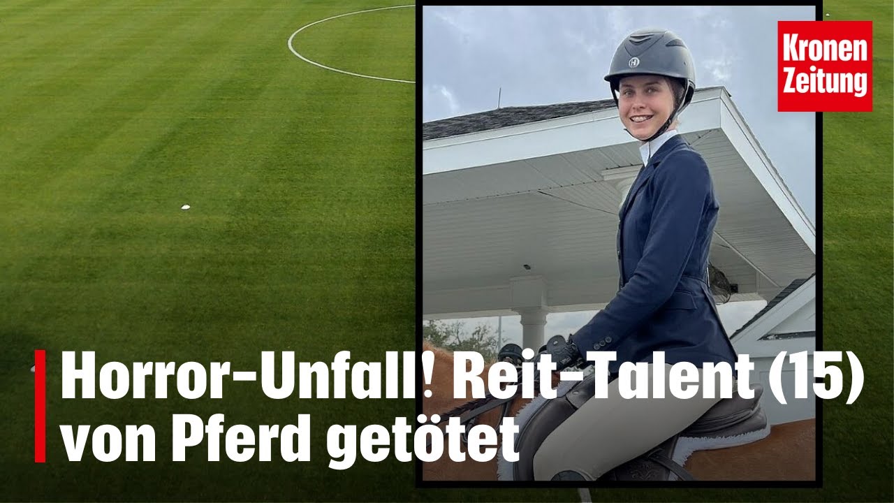 Horror-Unfall! Reit-Talent (15) von Pferd getötet | krone.tv NEWS - YouTube