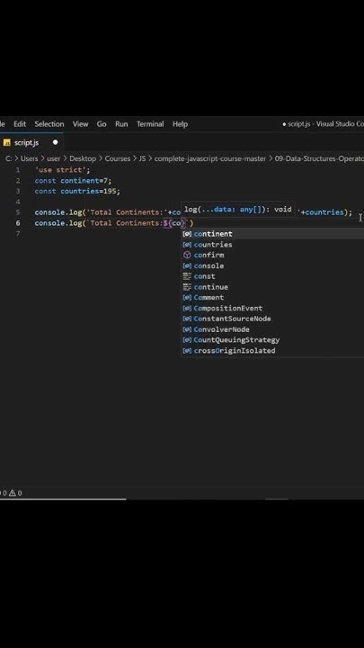 How To Use Template Literals in JS | Template Literals In JavaScript - YouTube