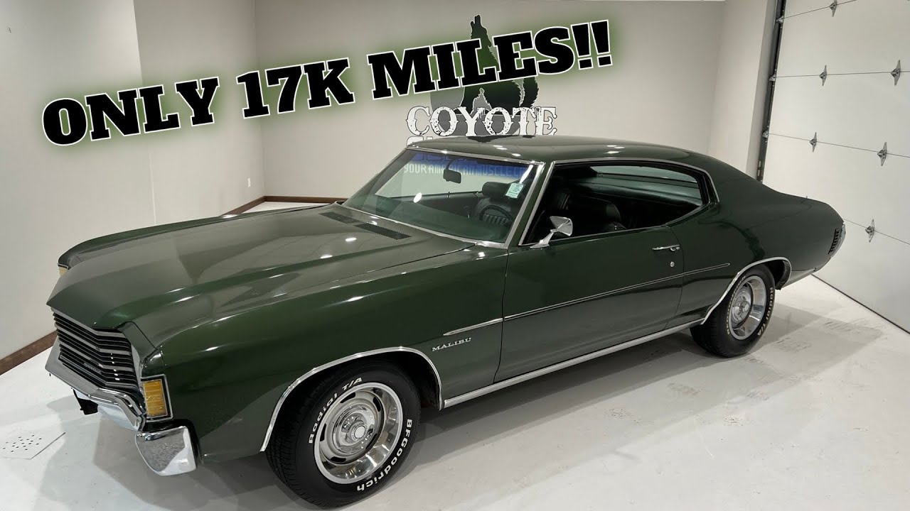 Original 1972 Chevelle with 17k Miles! Review & Test Drive - YouTube
