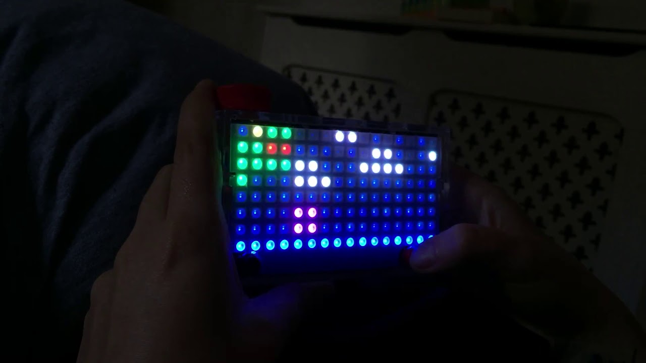Kano Pixel Kit Running MicroPython - YouTube