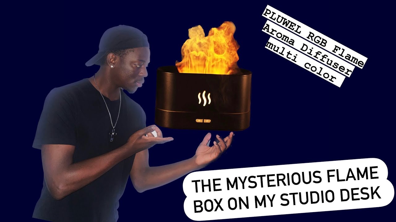 The mysterious flame box on my studio desk 🔥 - YouTube