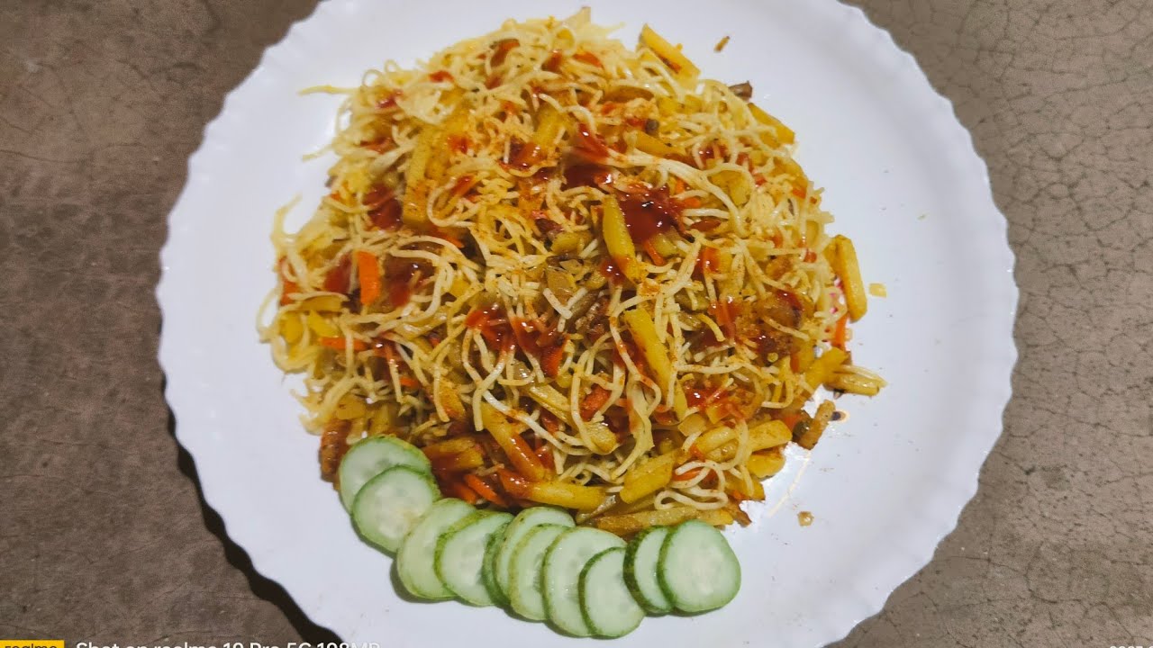 simple veg choumin recipe। #Vej চাউমিন - YouTube