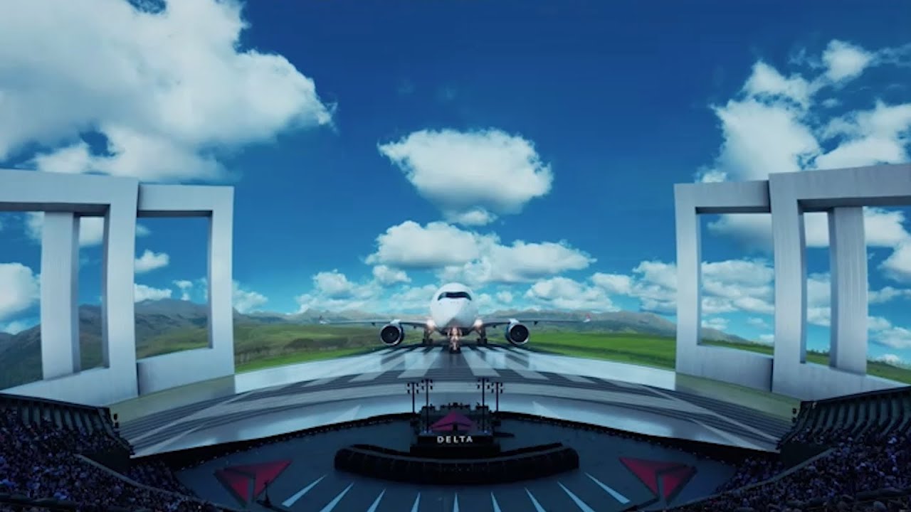 CES 2025 Delta Historic Keynote at MSG Sphere : 100 Years of Aviation ...