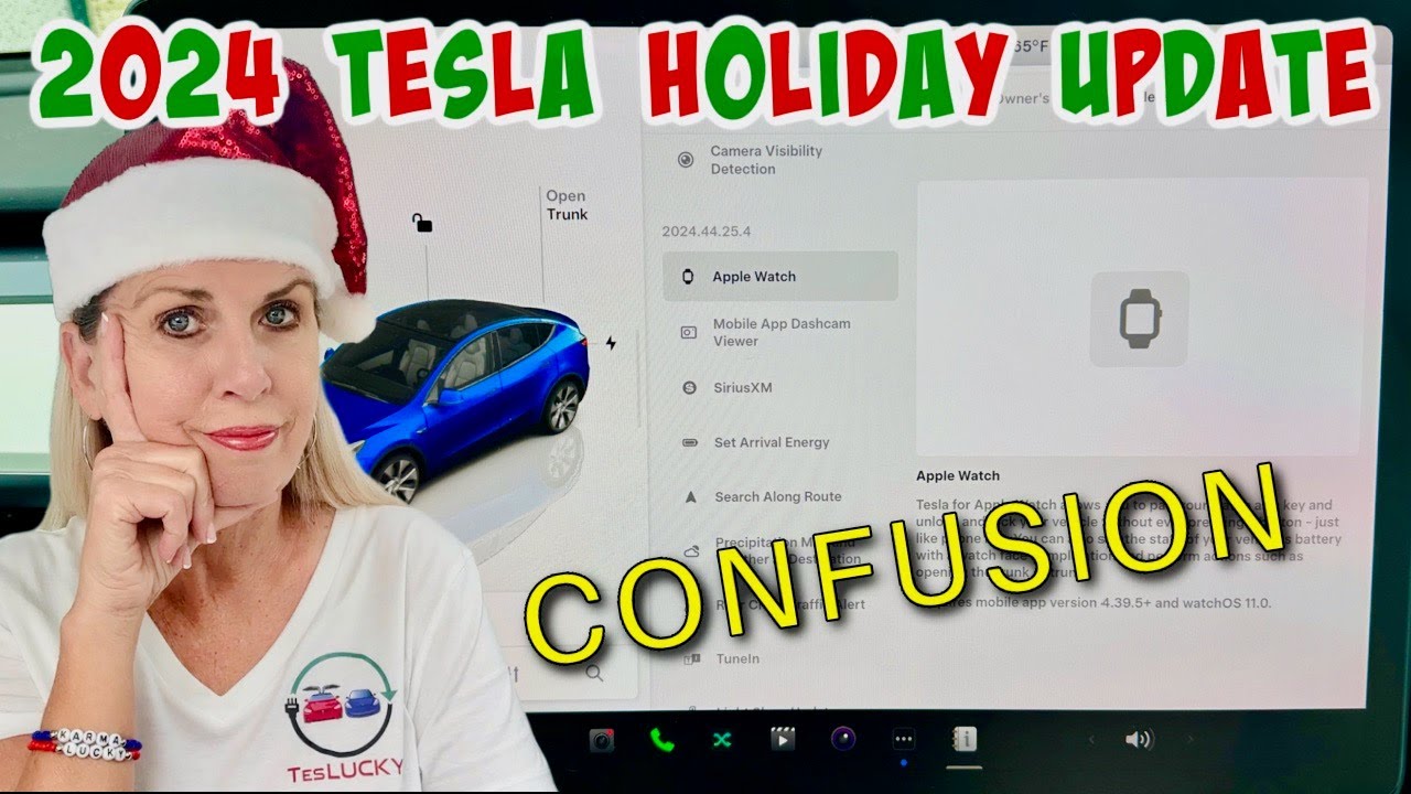 2024 Tesla Holiday Software Update Best New Features After Confusion ...