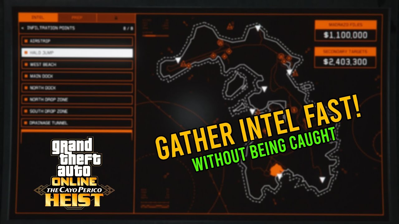 GTA 5 - Fastest Way to Gather Intel in Just 5 min | The Cayo Perico ...