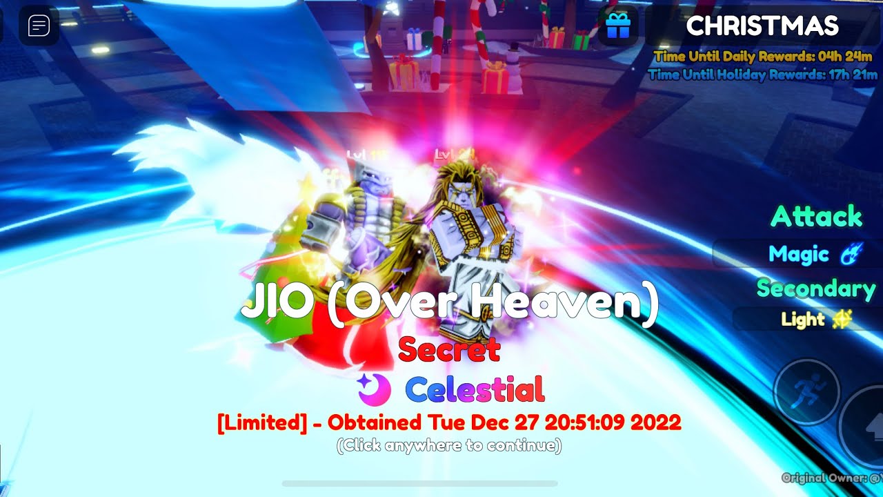 DIO OVER HEAVEN WITH CELESTIAL SHOWCASE - YouTube