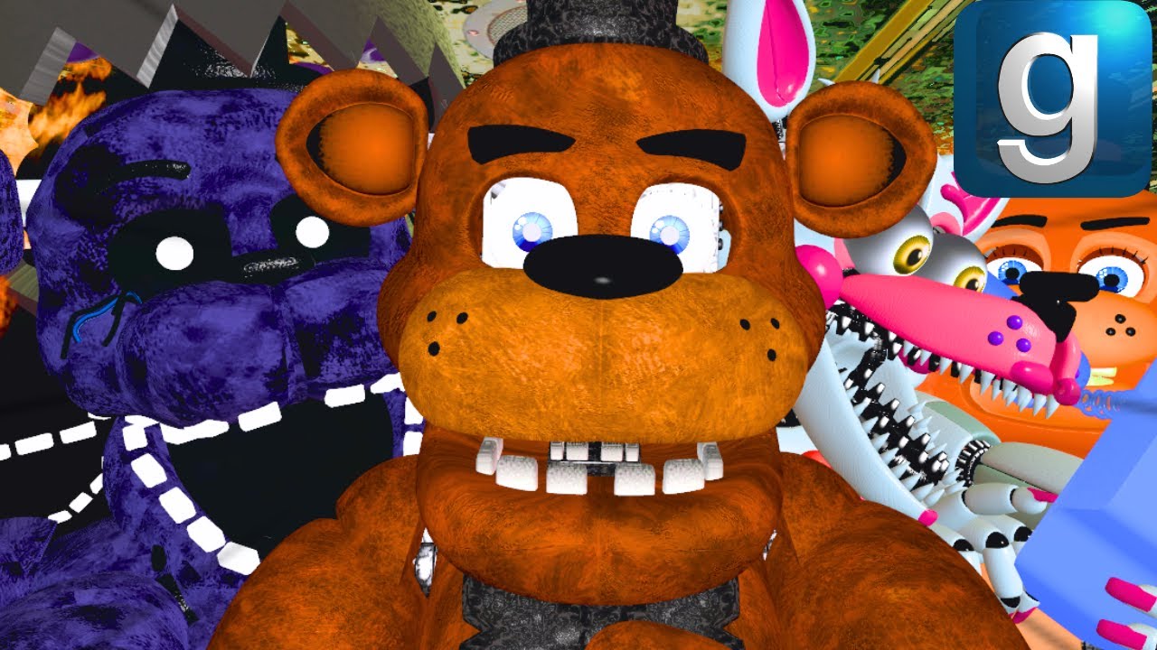 Gmod FNAF | The Vacation Bus Trip! - YouTube
