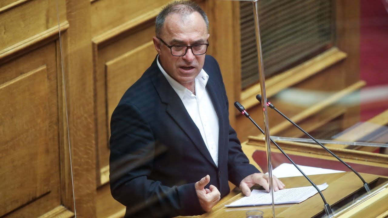 Ομιλία του Ν. Παπαναστάση στη Βουλή - YouTube