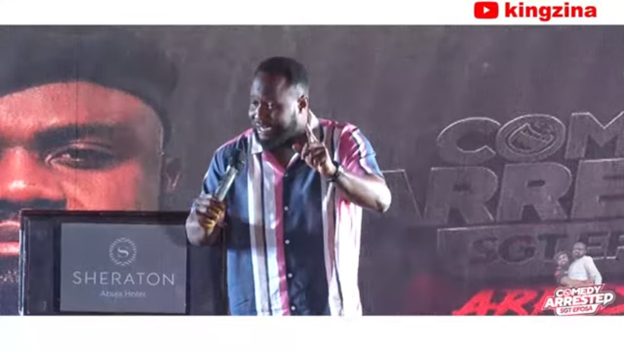 Dan D Humorous is a beast in comedy! He thrilled the crowd Live ...