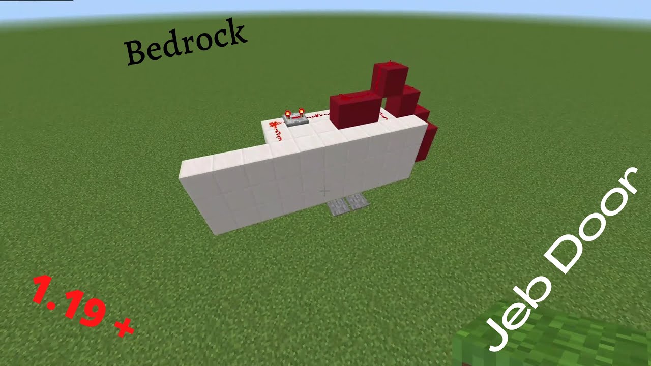 Minecraft Bedrock Jeb-Door 1.19 - YouTube