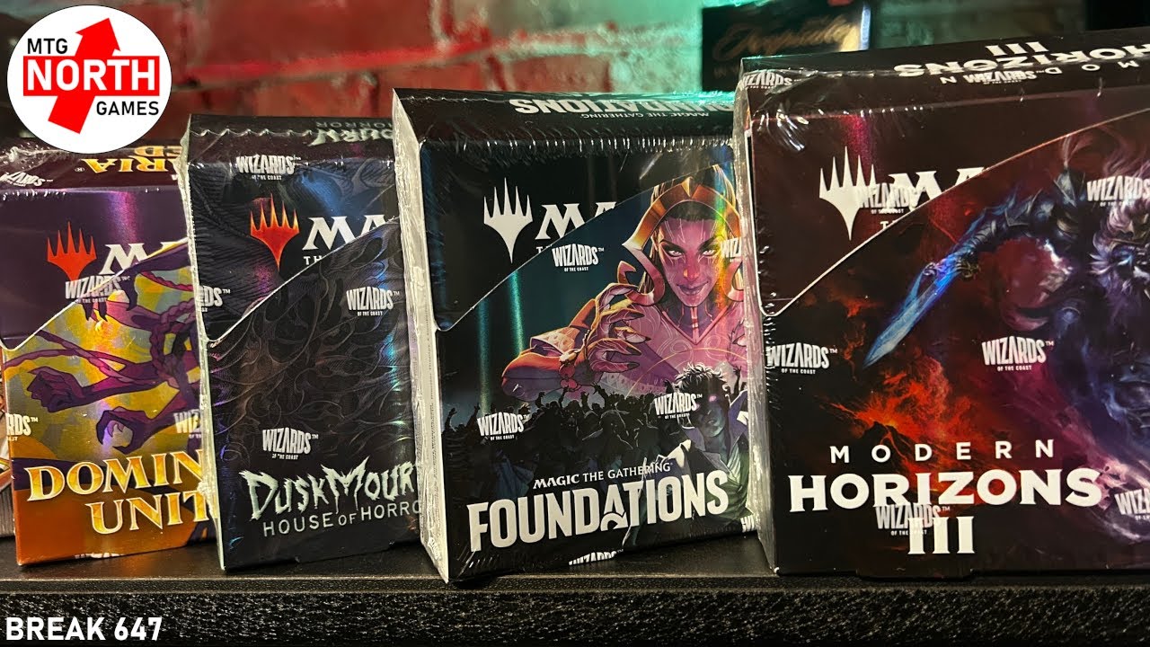 One More Foundations, MH3: 4 Collector Box Opening with Prices - YouTube