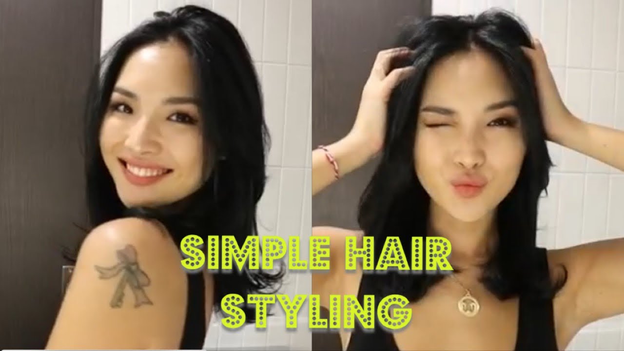 2 styles in 1 way ?! | hair tutorial | 헤어튜토리얼 | 한가지 방법으로 두가지 스타일링연출 ...