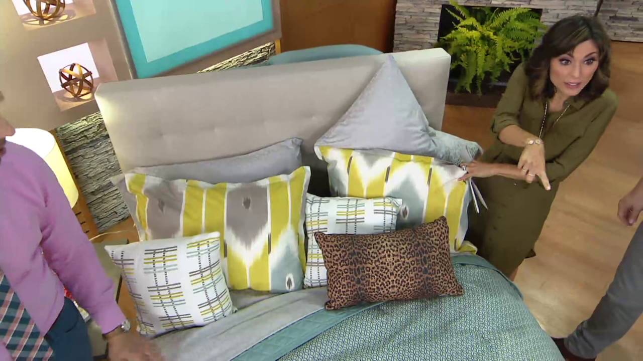 Scott Living Sumatra Reversible Comforter Set on QVC - YouTube