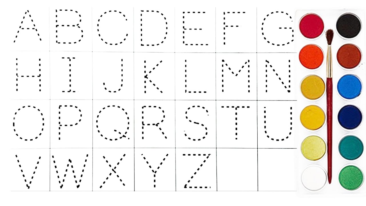 English Alphabet Writing Practice For Kids English Alphabet Alphabet ...