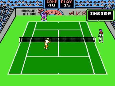 Nintendo NES Rad Racket - Deluxe Tennis II - YouTube