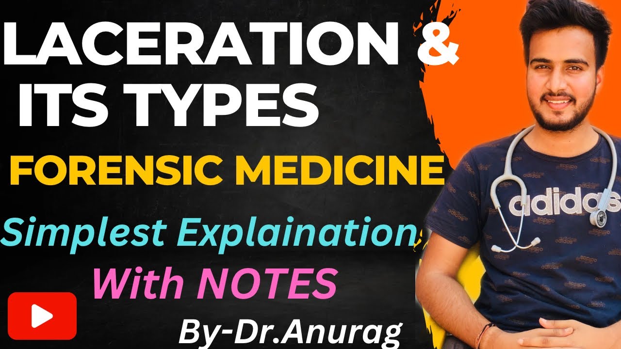 Laceration in Forensic medicine//Types of Laceration//Mechanical Injury ...
