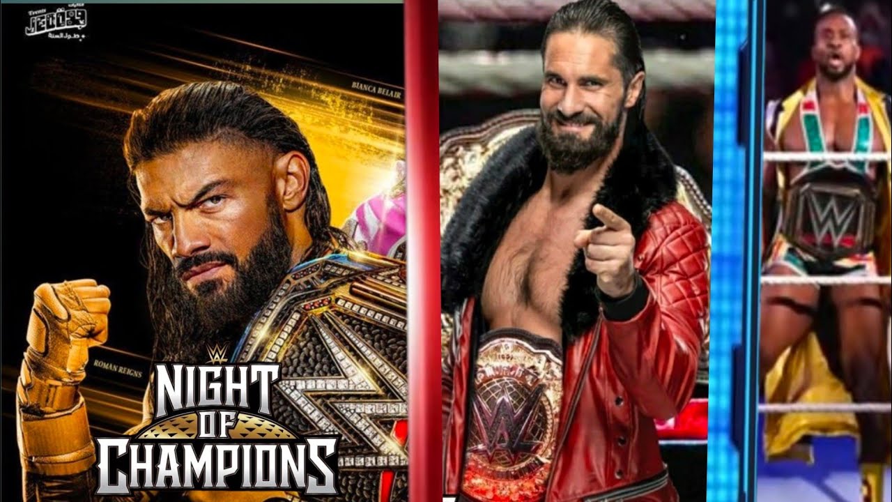 Big E Return Seth , Roman Reigns 1000 Days Night of Champions #wwe ...