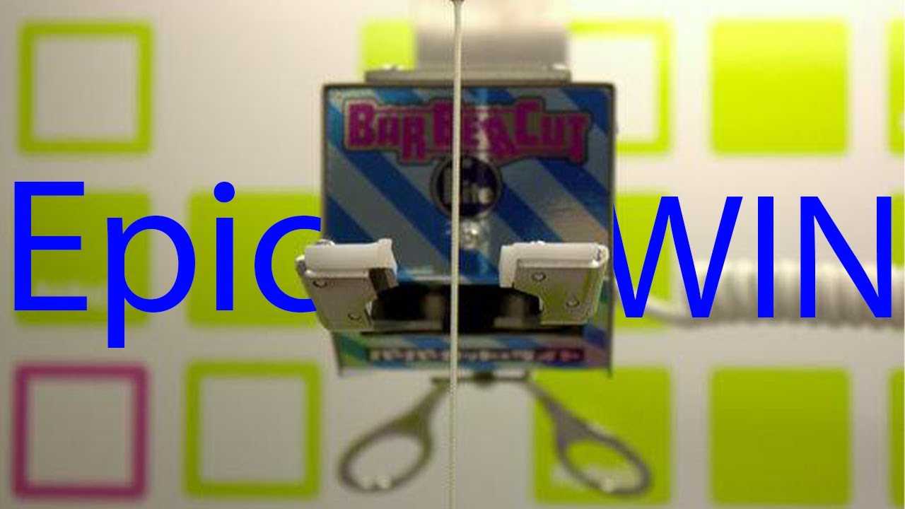 I WON FROM BARBER CUT LITE ARCADE GAME!!! (AGAIN) - YouTube