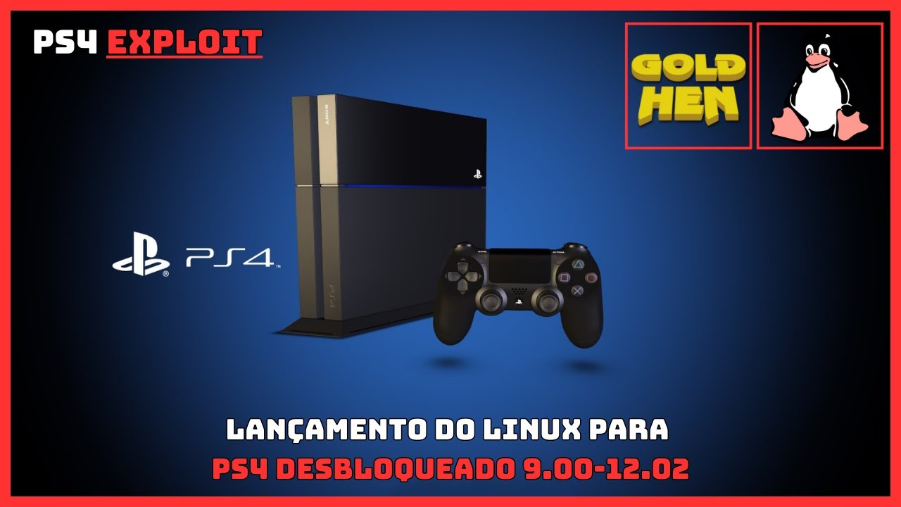 LANÇAMENTO DO LINUX PARA PS4 DESBLOQUEADO ATÉ VERSÃO 12.02 - YouTube