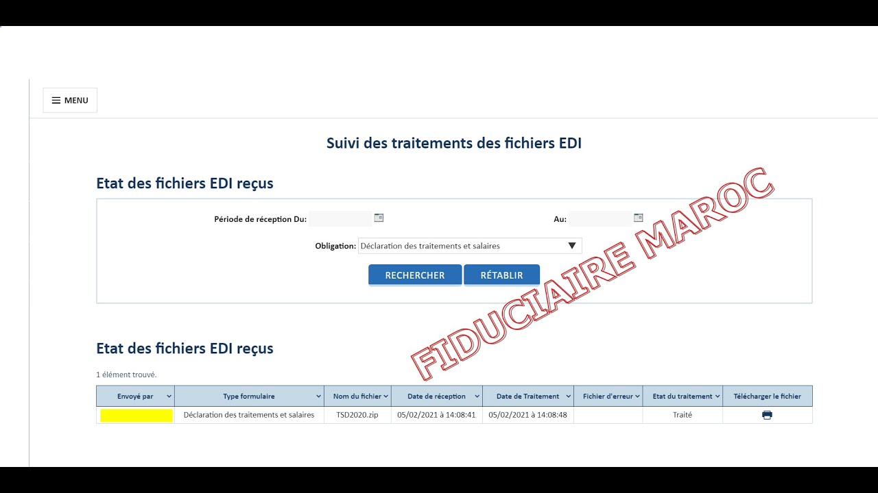 Télédéclaration de l'Etat 9421 en mode EDI et EFI + Application gratuit ...
