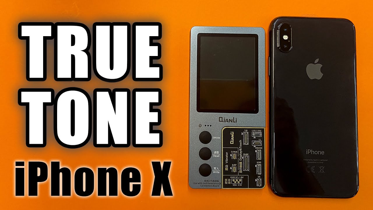 iPhone True Tone Aktarma iPhone X Ekran Değişimi - YouTube