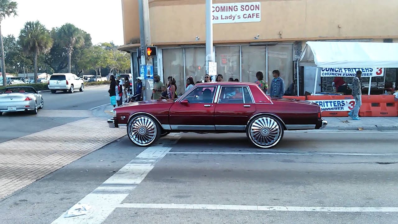 MIAMI FLA MLK 2015 BOX CHEVY ON DUB FLOATERS - YouTube