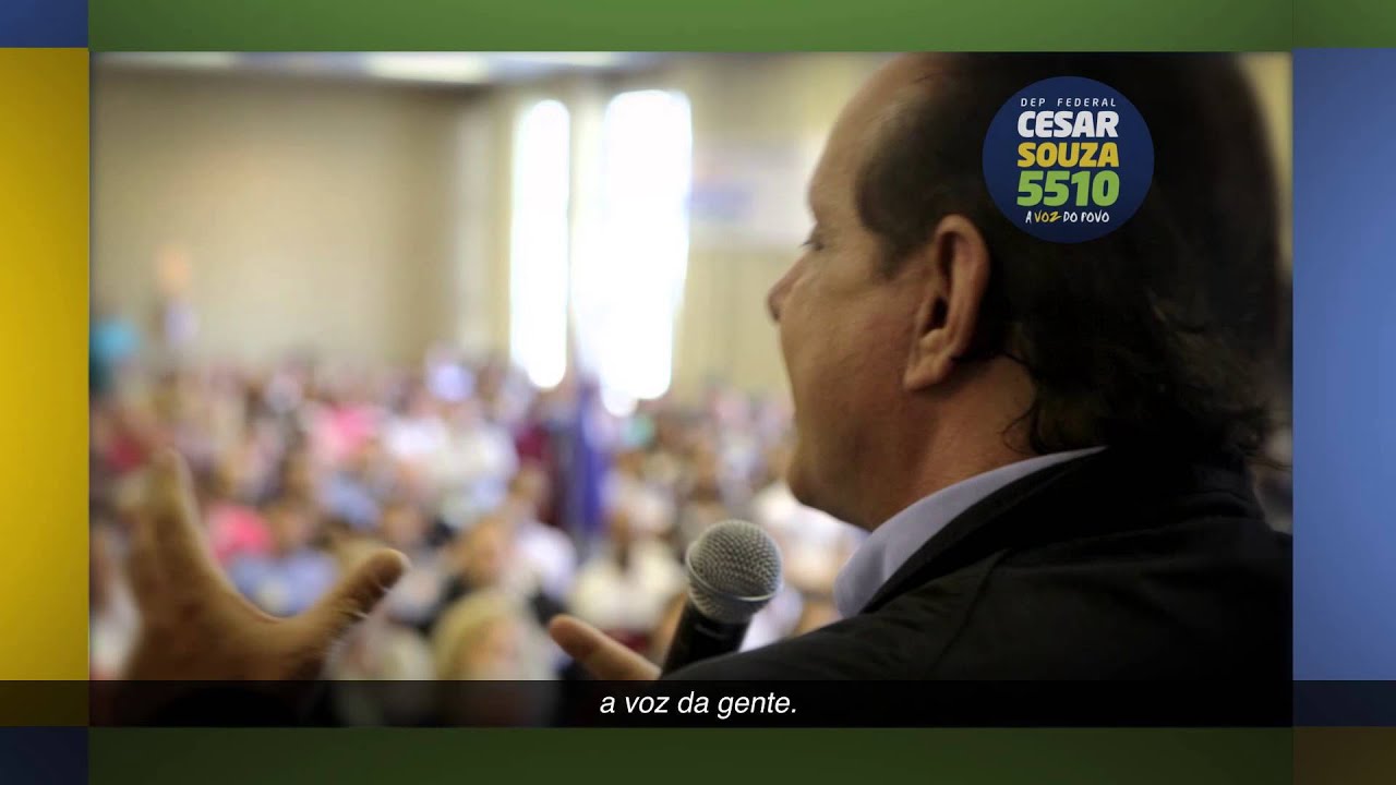 VT 04 - Campanha Cesar Souza deputado federal 5510 - YouTube