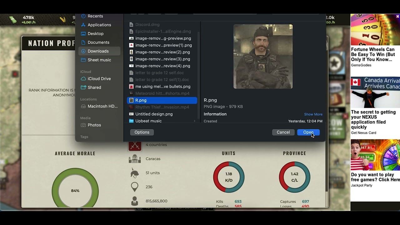 How to create custom flags in call of war! - YouTube