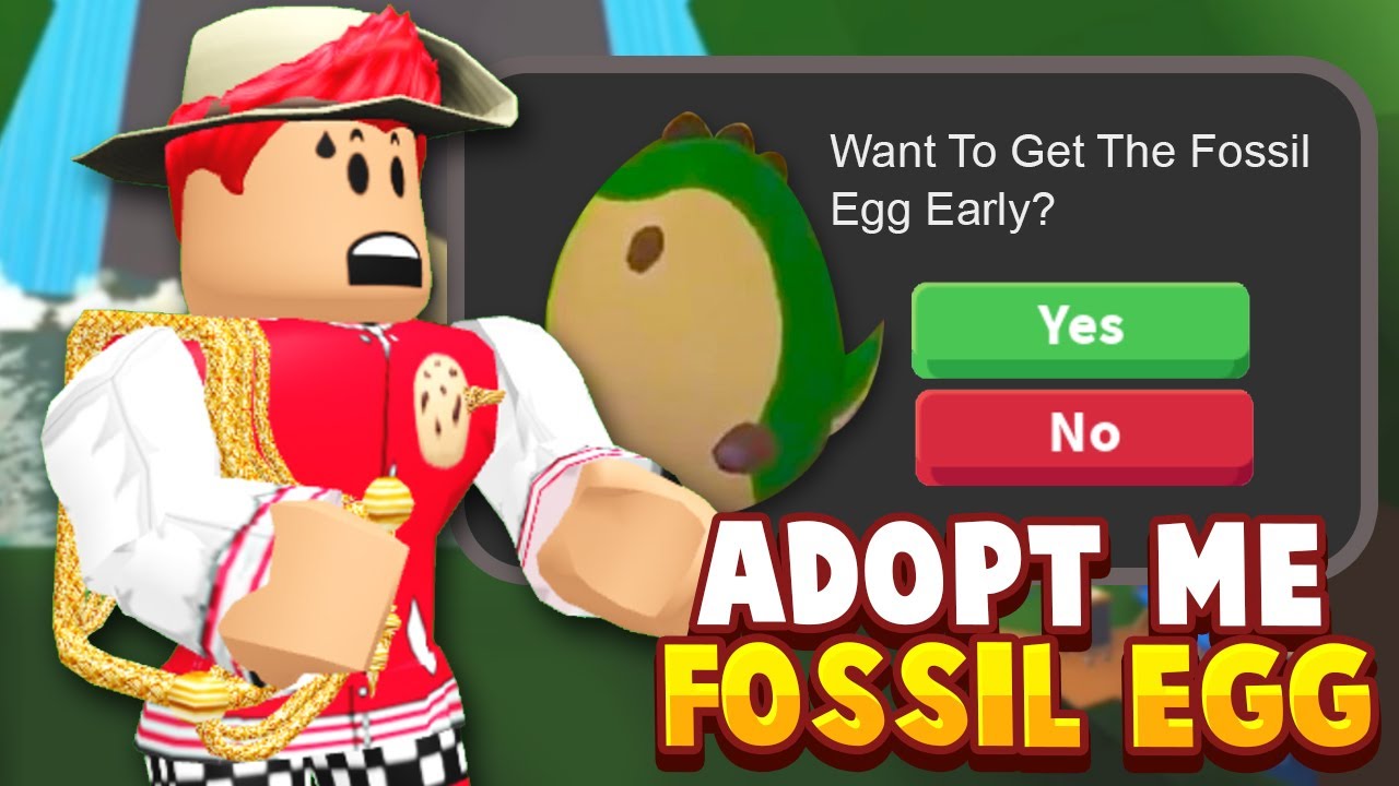 They Got The FOSSIL EGG Early In Adopt Me!? Adopt Me Fossil Isle Update ...