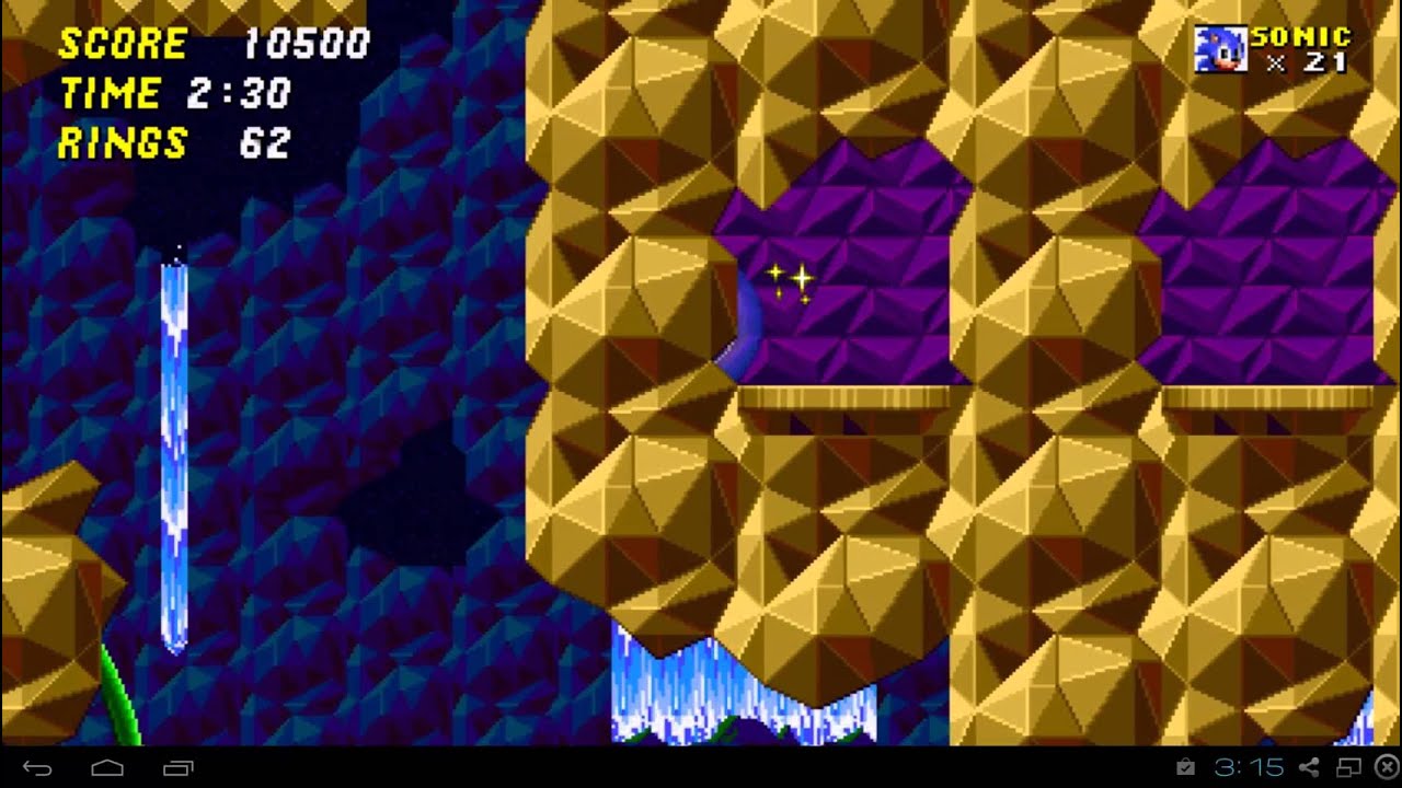 Sonic the Hedgehog 2 Android/iOS Port - Hidden Palace Zone - YouTube