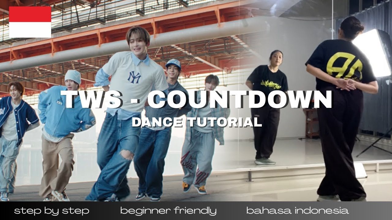TWS COUNTDOWN Step by Step Dance Tutorial Explained in Bahasa 🇮🇩 - YouTube