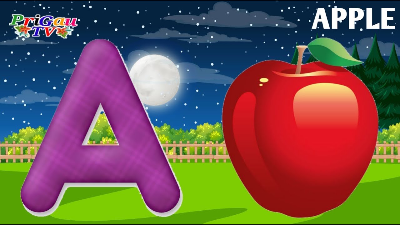 English Alphabet Song With Meaning | Abcd Phonics - YouTube