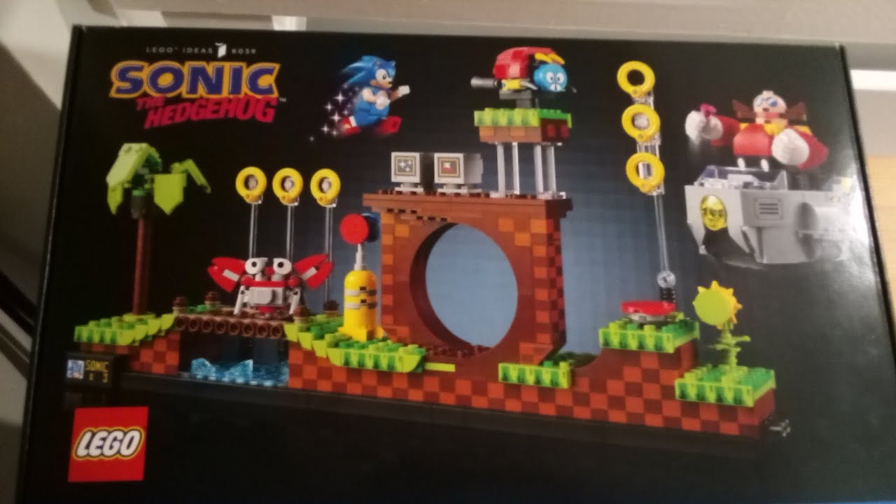 building sonic Legos pt 1 - YouTube