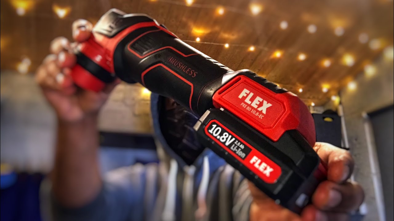 Flex PXE 80 10.8 Mini Cordless Polisher : IS IT ANY GOOD? - YouTube